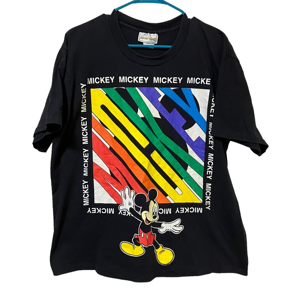 Vintage Jacques Moret Mickey Mouse Rainbow Lettering … - Gem